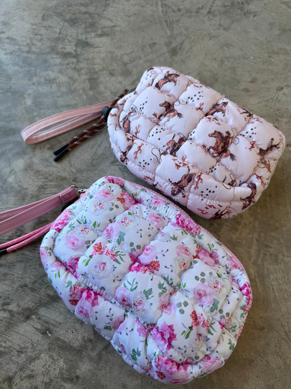 FLORAL & COWBOY MINI PUFF CLUTCH BAG – BLAKELEY